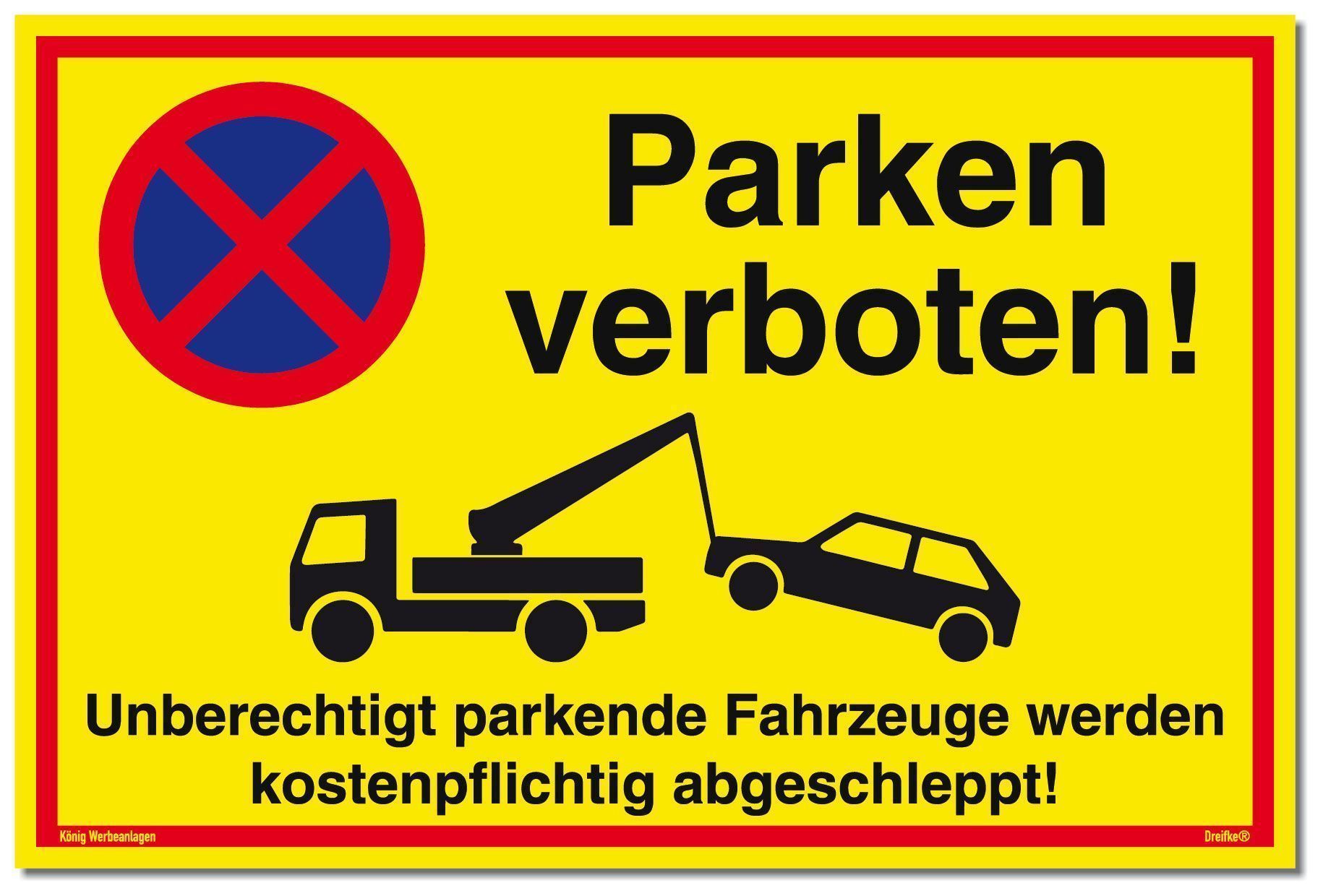 Parken Verboten Schild Kaufen