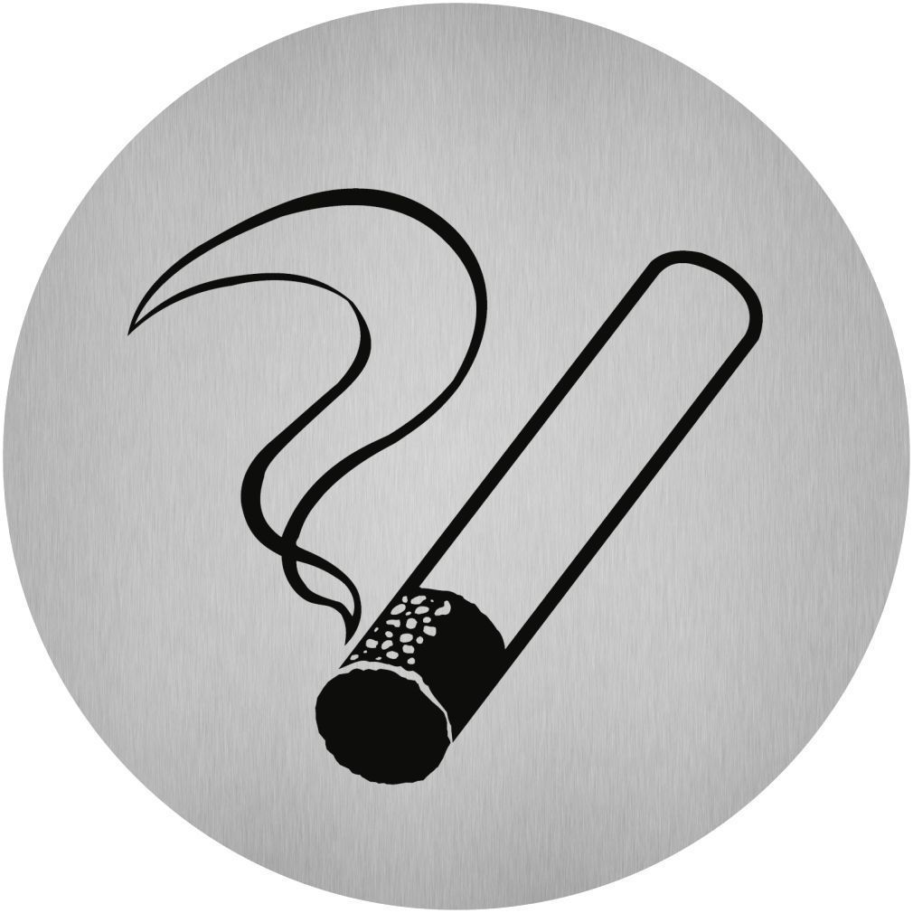 Piktogramm Rauchen gestattet (rund), Symbolschild kaufen bei Hood.de