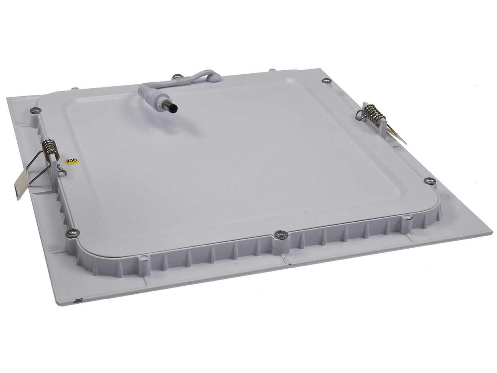 LED Licht-Panel "QCP-22Q", 22,5x22,5cm230V, 18W, 1620 Lumen,4200K ...