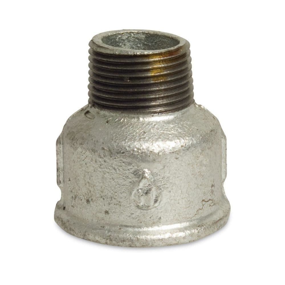 Temperguss Reduziermuffe 1/2" IG x 1/4" AG - Robust & Verzinkt kaufen ...