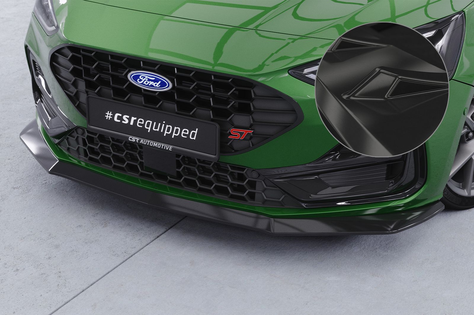 CSR Frontspoiler | Cup-Spoilerlippe mit ABE für Ford Focus MK4 ST / ST ...