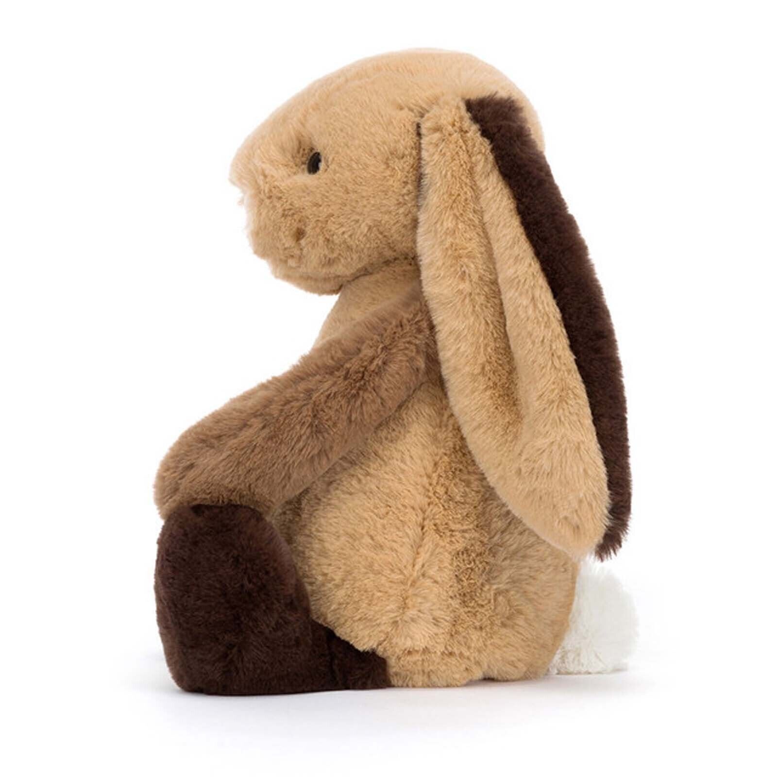 JellyCat Bashful Patchwork Brown Bunny Pluschtier 20cm Neu im April ...