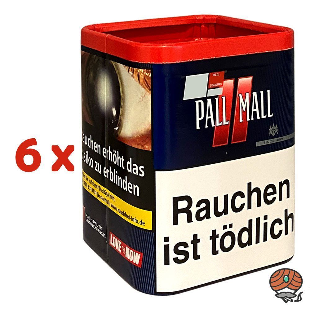 Pall Mall Red Volumentabak/Tabak/Stopftabak Dose 6x 40g kaufen bei Hood.de