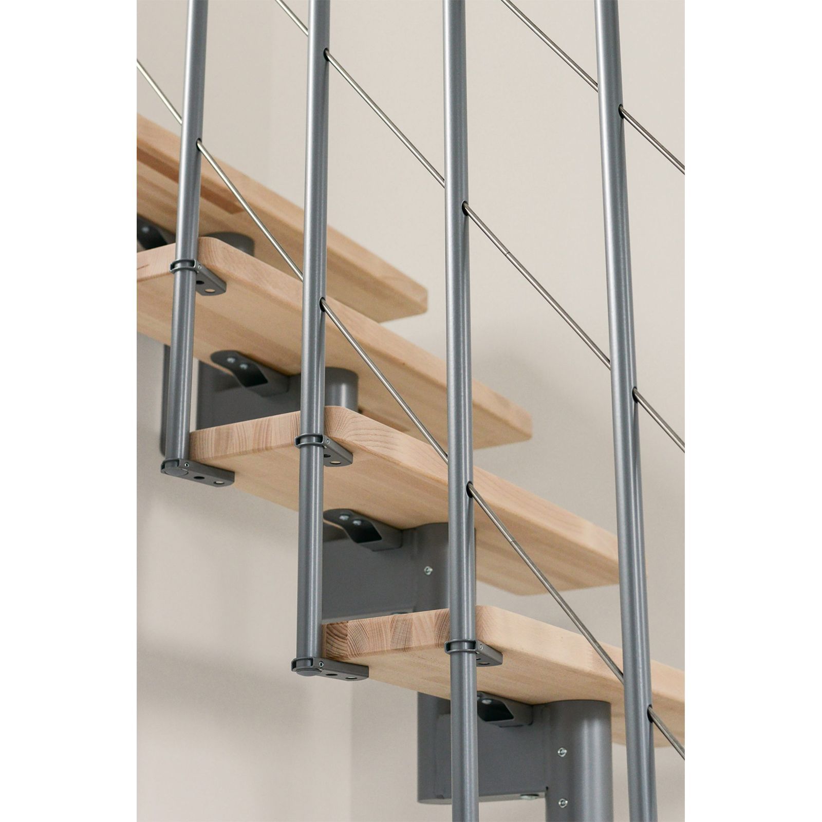 Minka Mittelholmtreppe Style 35 - 304cm Geschosshoehe Buche Schwarz ...