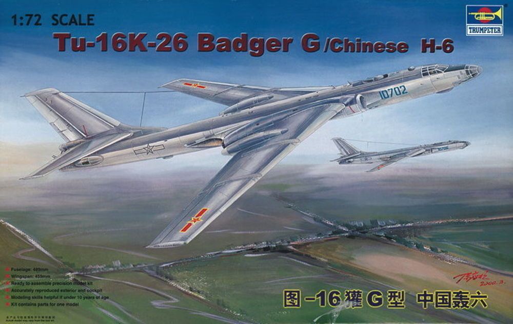 Trumpeter 1:72 1612 Tupolev Tu-16K 26 Badger kaufen bei Hood.de