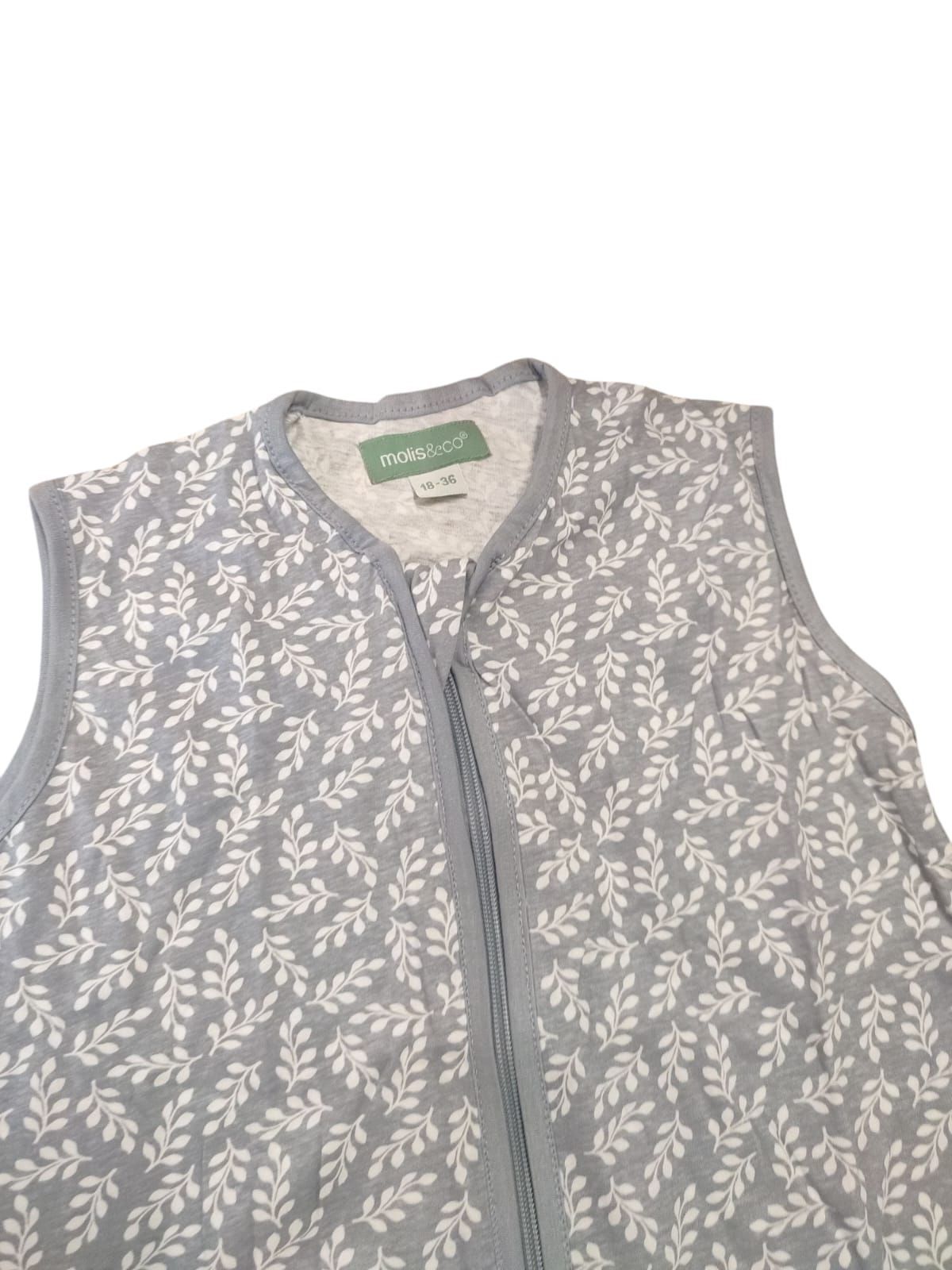 molis&co. Schlafsack Baby 0.5 TOG Baumwolle 18-36 Monate Blue Garden ...