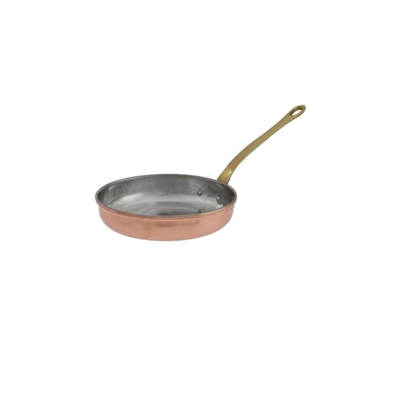 Kupferpfanne 20cm mit Messinggriff kaufen bei Hood.de