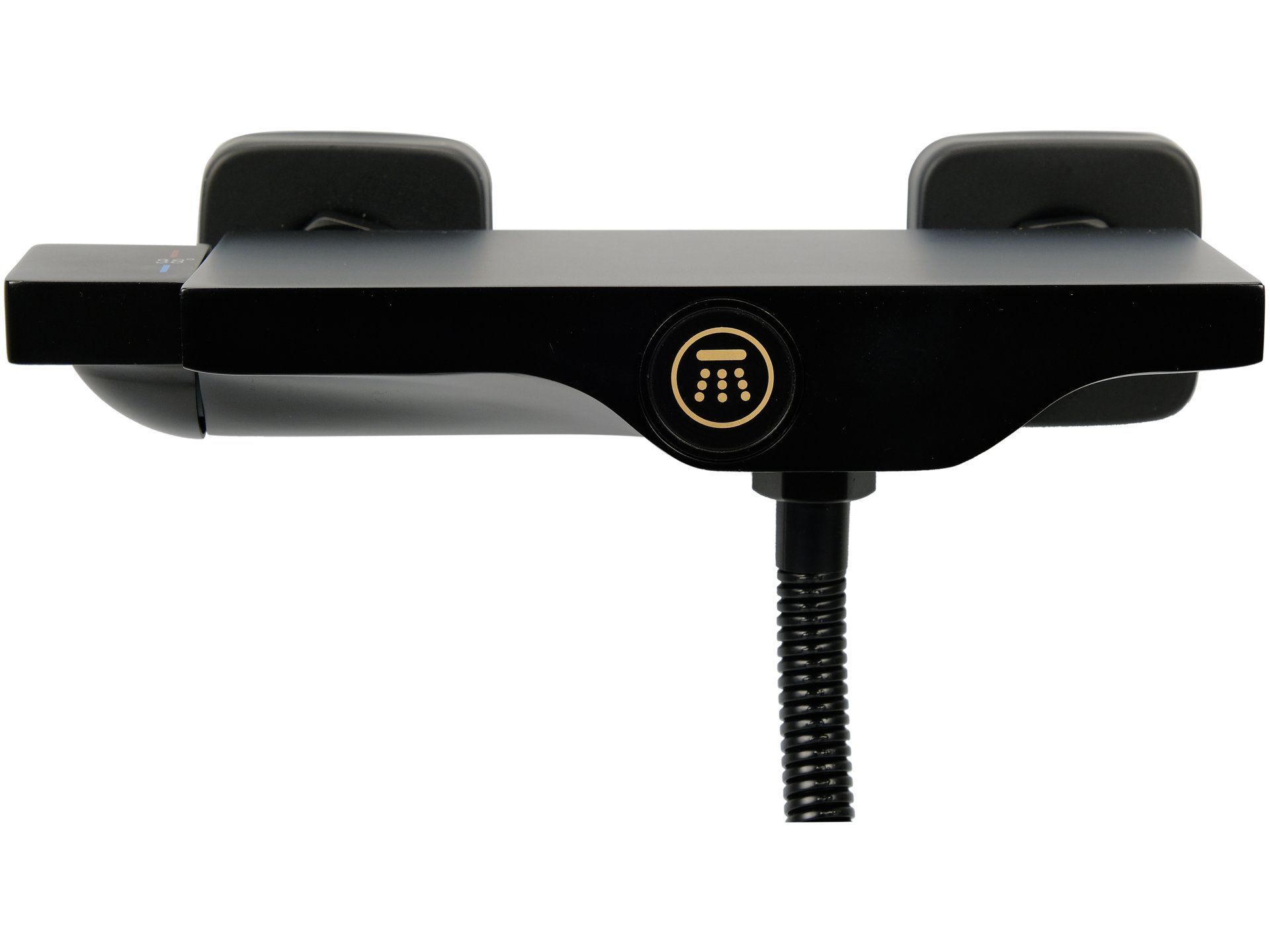 Mitigeur thermostatique de douche Noir 2 avec ensemble de douche kaufen ...