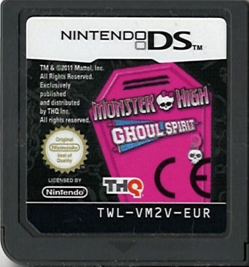 Monster High Monsterkrasse Highschool-Klasse THQ Nintendo DS 3DS 2DS ...