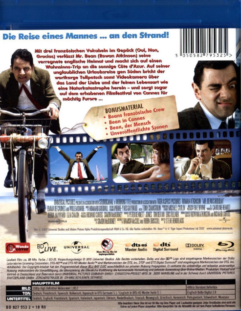 Mr. Bean macht Ferien (Blu-ray) - PLAION GmbH 8279532 - (Blu-ray Video ...