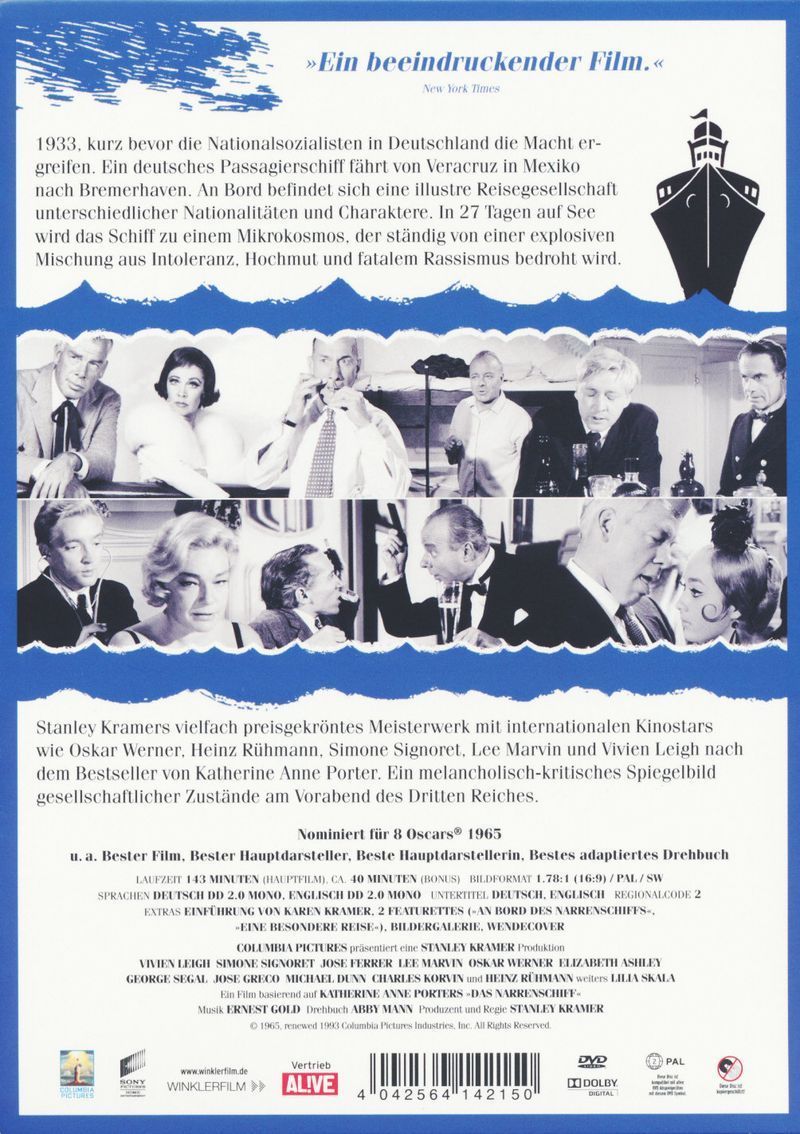 Das Narrenschiff - Winkler Film 6414215 - (DVD Video / Drama kaufen bei ...