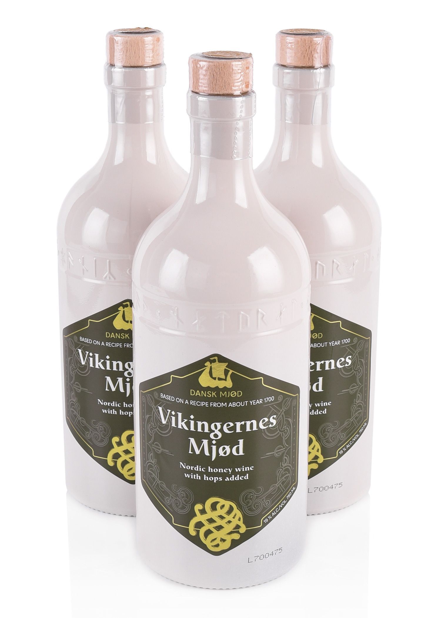 Vikingernes Mjød - Wikinger-Met, 19% Vol., 0,75l Flasche - Dansk Mjød ...