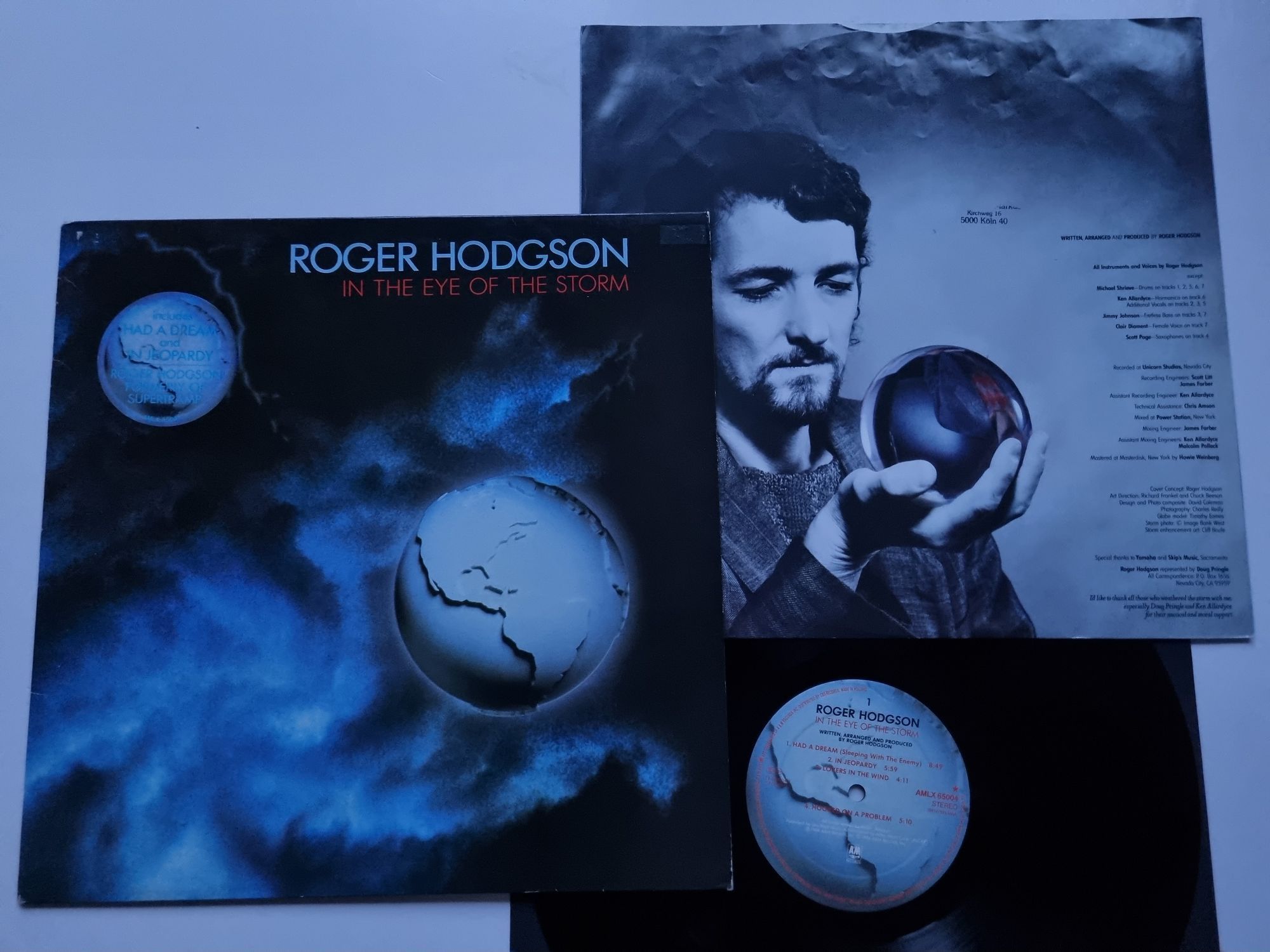 Roger Hodgson - In The Eye Of The Storm Vinyl LP Holland/ ex Supertramp gebraucht kaufen bei Hood.de