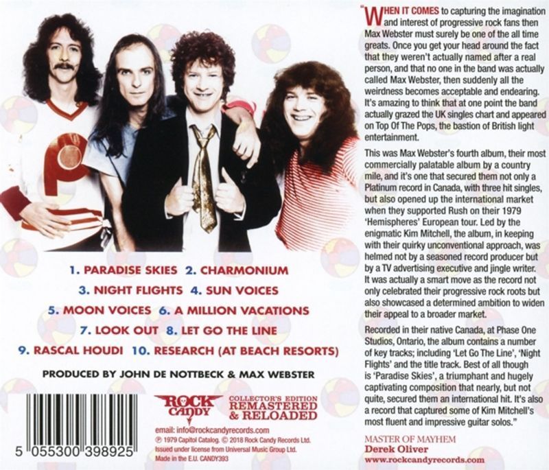 Max Webster: Max Webster: A Million Vacations (Collectors Edit kaufen ...