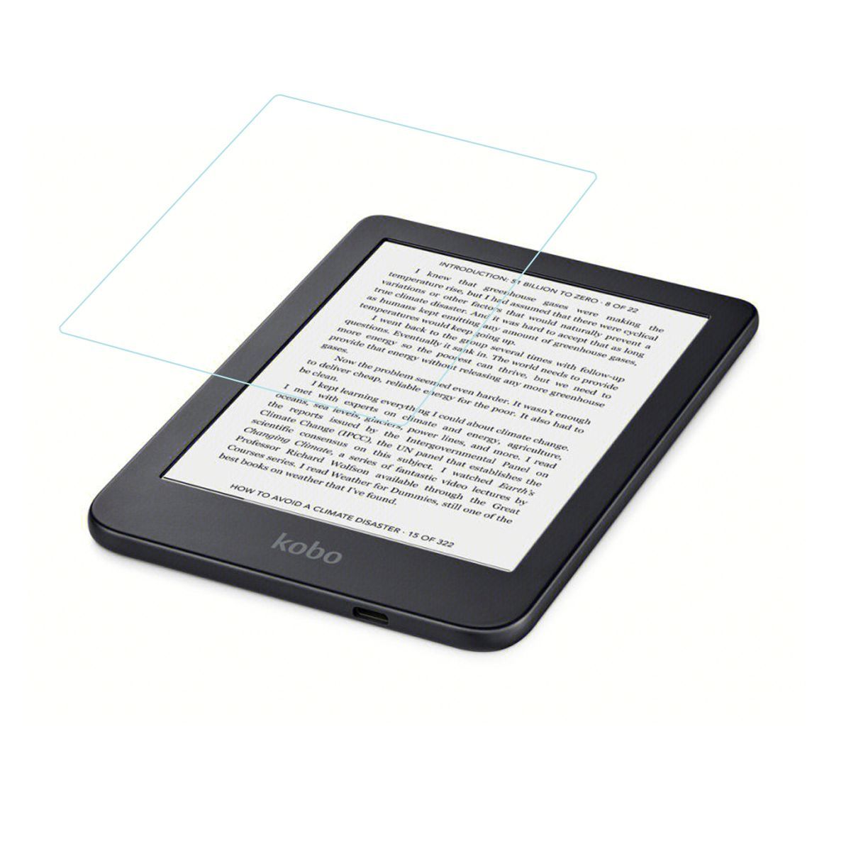 2in1 Set Hülle und Glas für Kobo Clara 2E BW Tolino Shine 4/5 6 Case ...