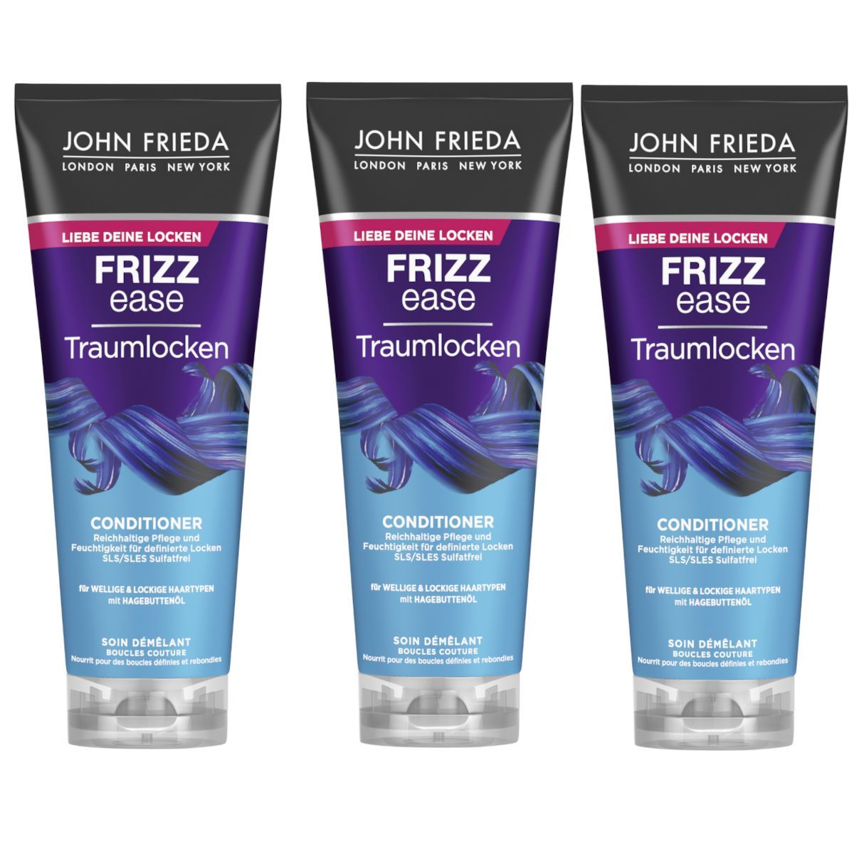 John Frieda Frizz Ease Traumlocken Conditioner 250ml 3er Pack kaufen ...