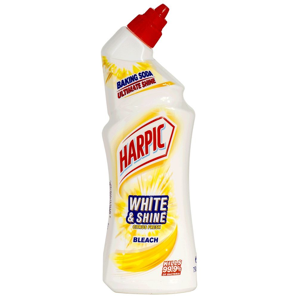 12x HARPIC White & Shine Bleach Citrus WC-Reiniger 750ml kaufen bei Hood.de
