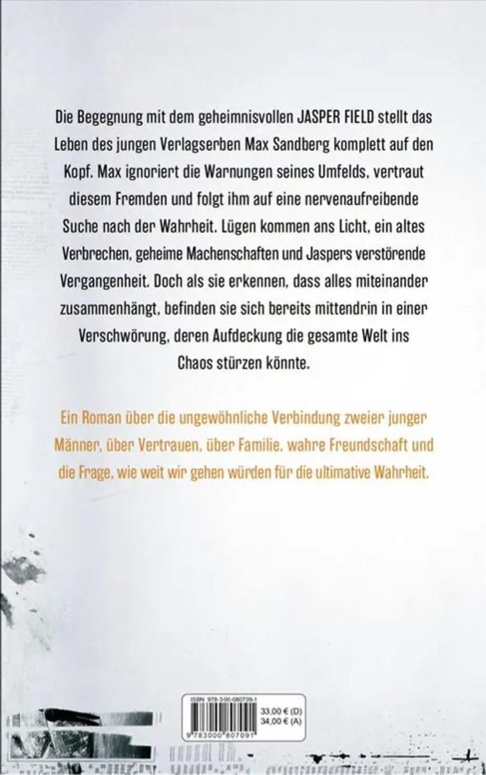 Jasper Field | Roman Eine spannende Suche nach der Wahrheit | Simon ...