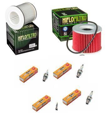 Wartungssatz ?lftilterset Z?ndkerzen spark splug passt an Yamaha Fz 750 85-94 kaufen bei Hood.de