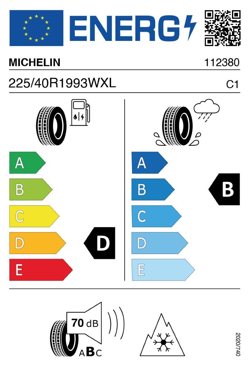 2x Michelin Pilot Alpin 5 XL 3PMSF M+S 225/40R19 93W Reifen Winter PKW ...