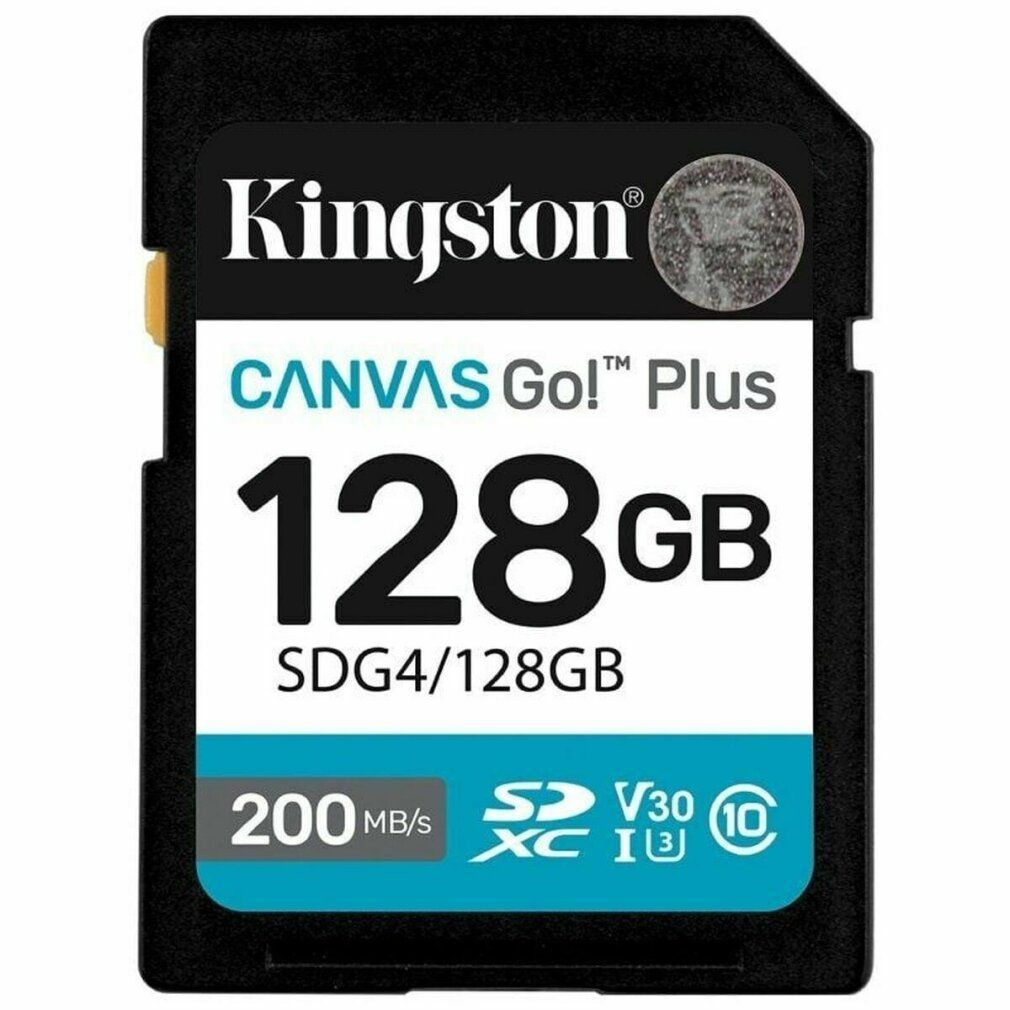 SD Card 128GB Kingston SDXC Canvas Go Plus C10 retail kaufen bei Hood.de - WEEE-Reg.-Nr. DE20644165