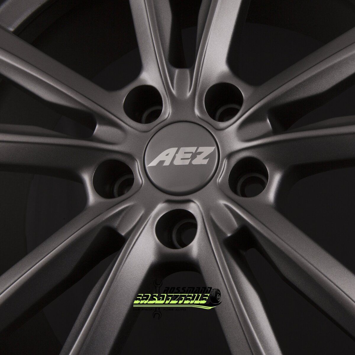 4x AEZ Tioga graphite matt 7x17 ET40 - LK5/112 ML57.1 Felge Alu kaufen ...