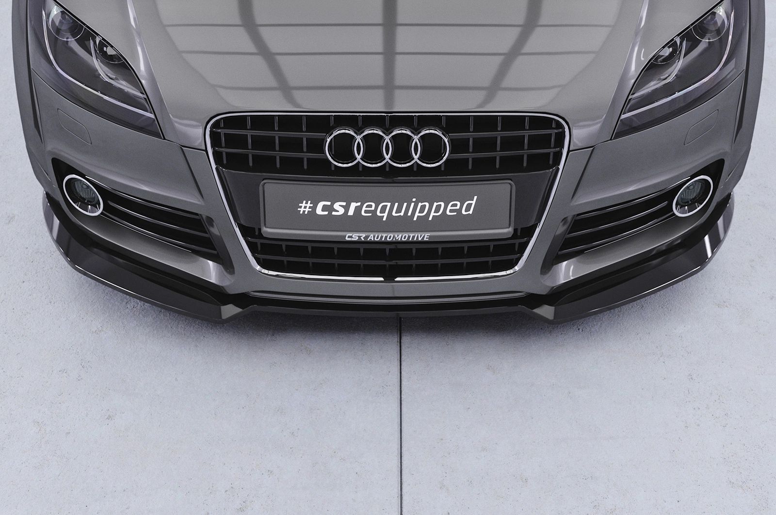 CSR Frontspoiler | Cup-Spoilerlippe mit ABE für Audi TT (8J) S-Line ...