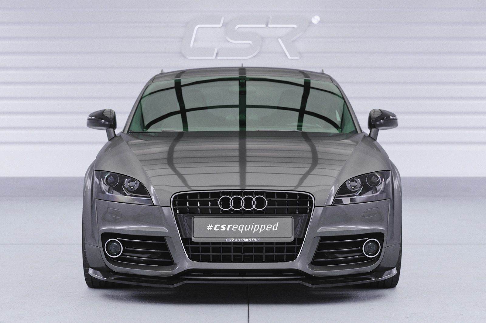 CSR Frontspoiler | Cup-Spoilerlippe mit ABE für Audi TT (8J) S-Line ...