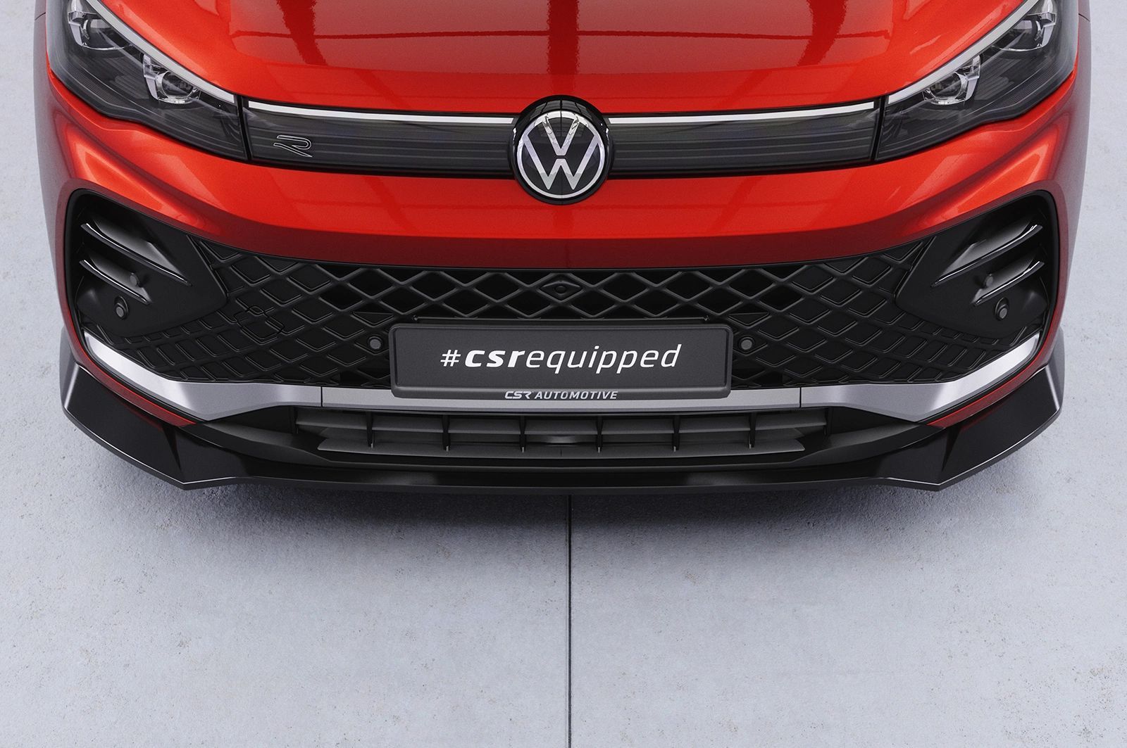 CSR Frontspoiler | Cup-Spoilerlippe mit ABE für VW Tiguan 3 R-Line ...