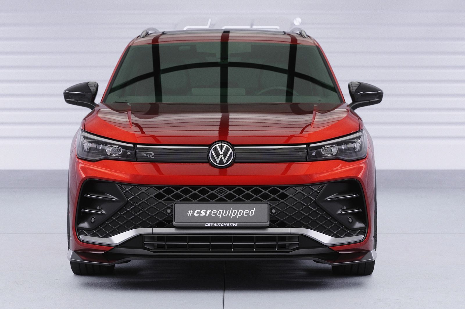 CSR Frontspoiler | Cup-Spoilerlippe mit ABE für VW Tiguan 3 R-Line ...