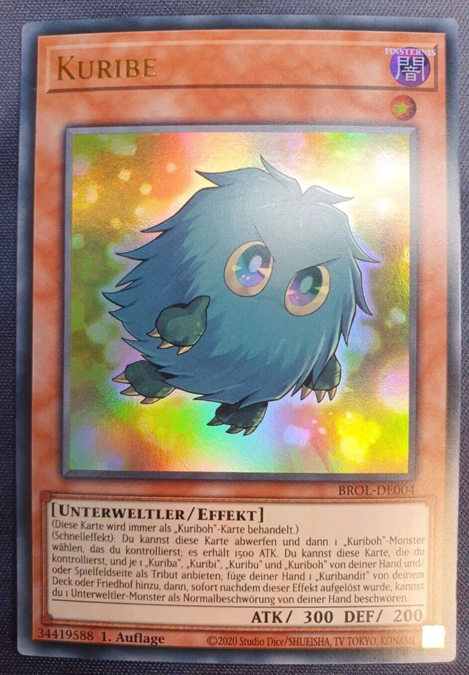 Yugioh Kuriboh Set Ultra Rare deutsch Kuriboh Kuriba Kuribi Kuriba ...