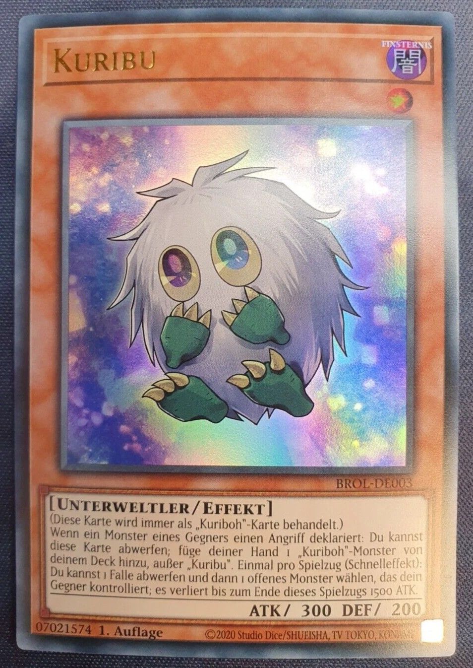 Yugioh Kuriboh Set Ultra Rare deutsch Kuriboh Kuriba Kuribi Kuriba ...
