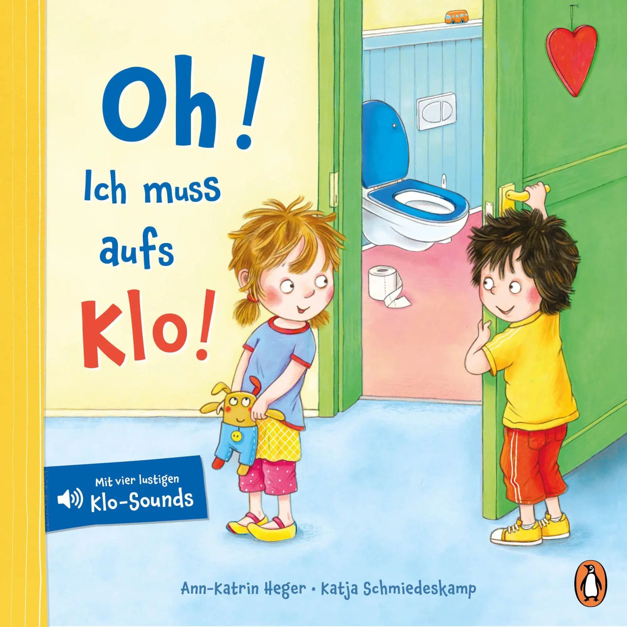Oh! Ich muss aufs Klo! | Pappbilderbuch mit vier lustigen Klo-Sounds ab ...