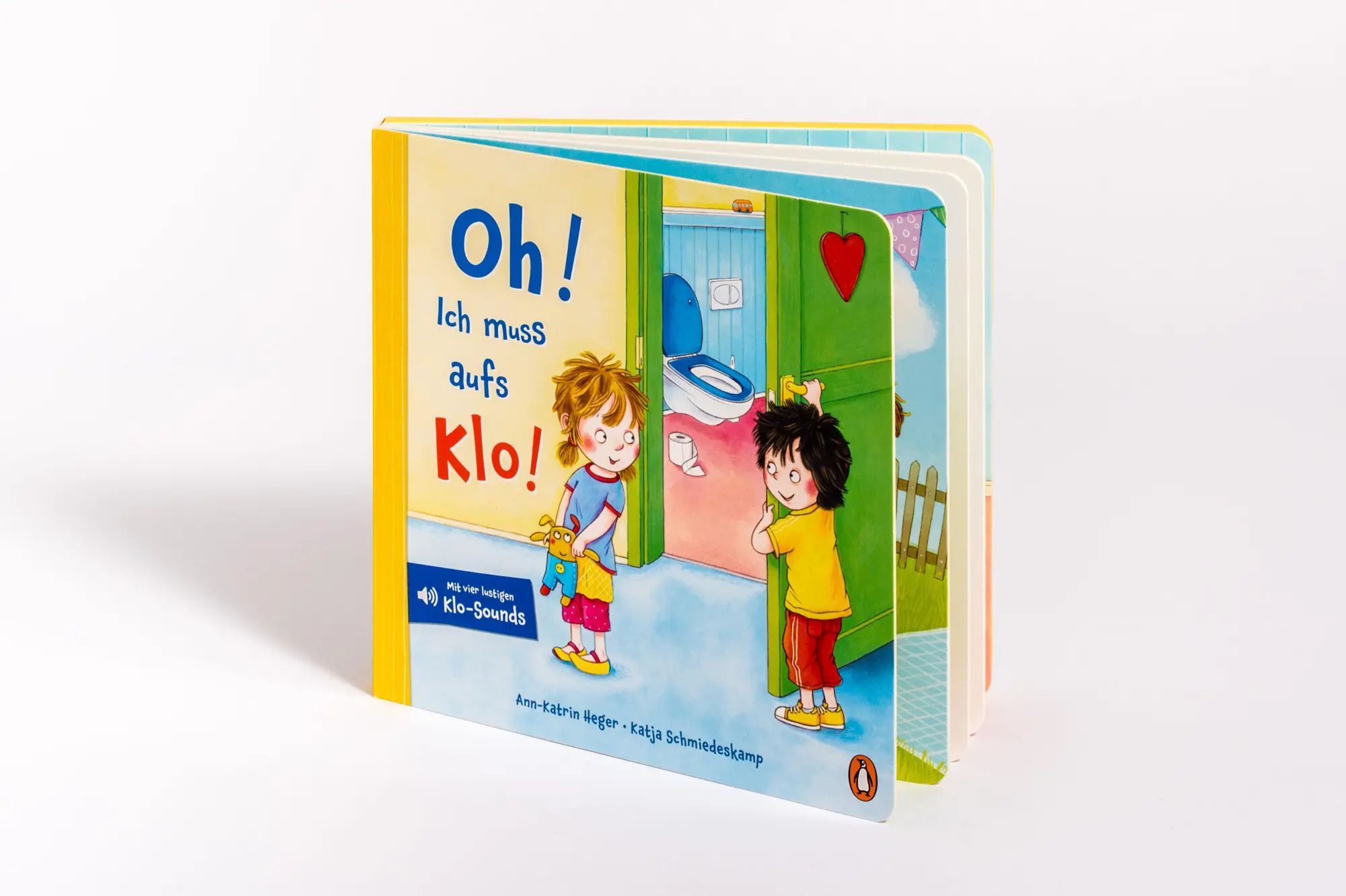 Oh! Ich muss aufs Klo! | Pappbilderbuch mit vier lustigen Klo-Sounds ab ...