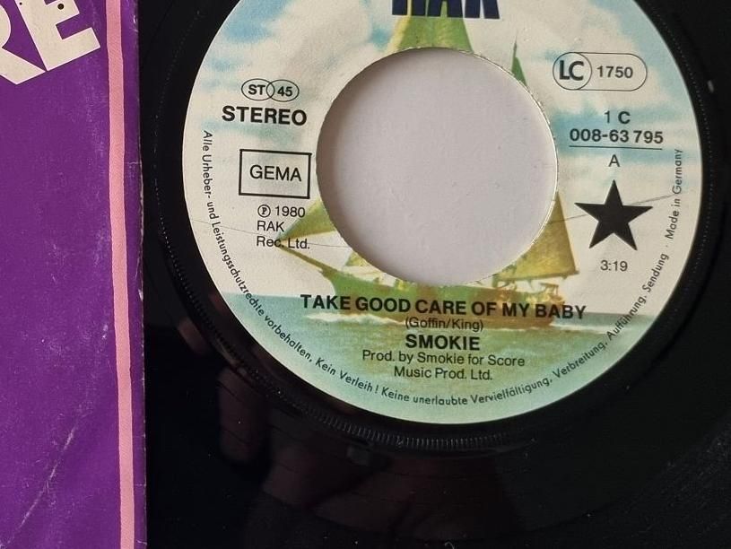 Smokie - Take Good Care Of My Baby 7'' Vinyl Germany gebraucht kaufen ...