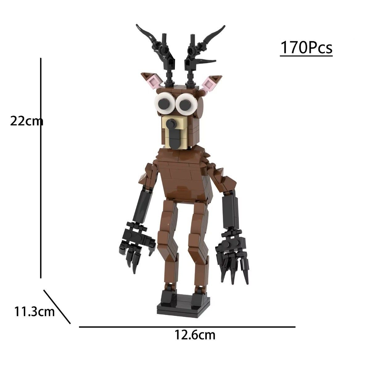 99 Nights 99 Nächte im Wald Roblox Dear O Klemmbausteine komplett COBI ...