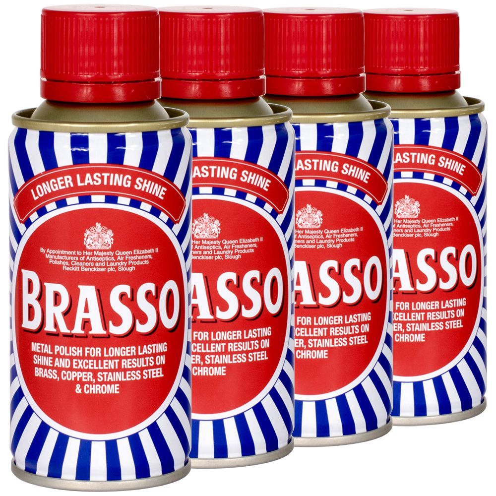 4x Brasso Metal Polish Liquid 175ml kaufen bei Hood.de