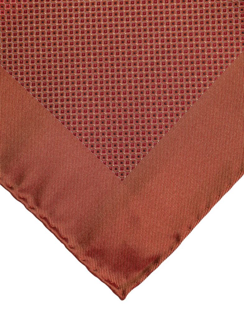 Dolce & Gabbana Orange Silk Square Men Foulard Scarf kaufen bei Hood.de