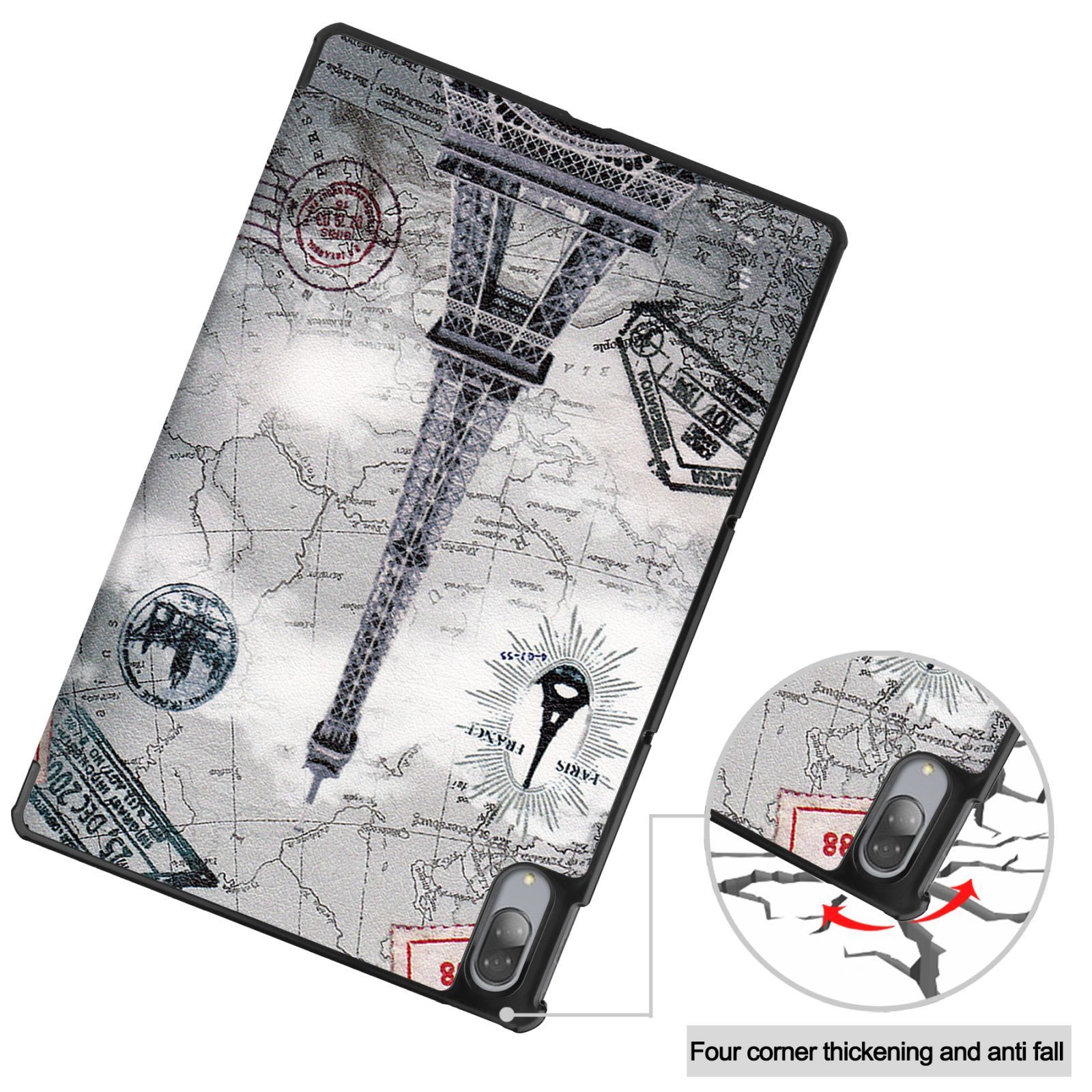 Hülle für Lenovo Tab P11 Pro TB-J706F 11.5 Zoll Smart Cover Auto Sleep ...