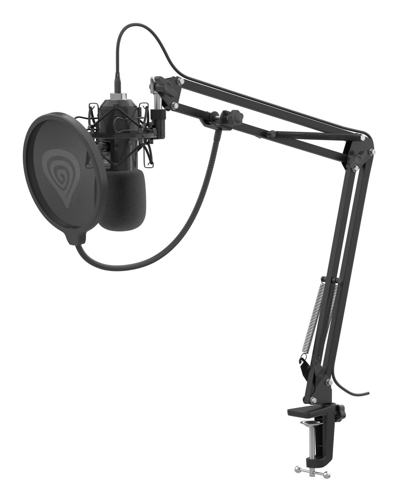 natec Genesis Radium 400 G2, Studio-Mikrofon, -29 dB, 20 - 20000 Hz, 24 ...