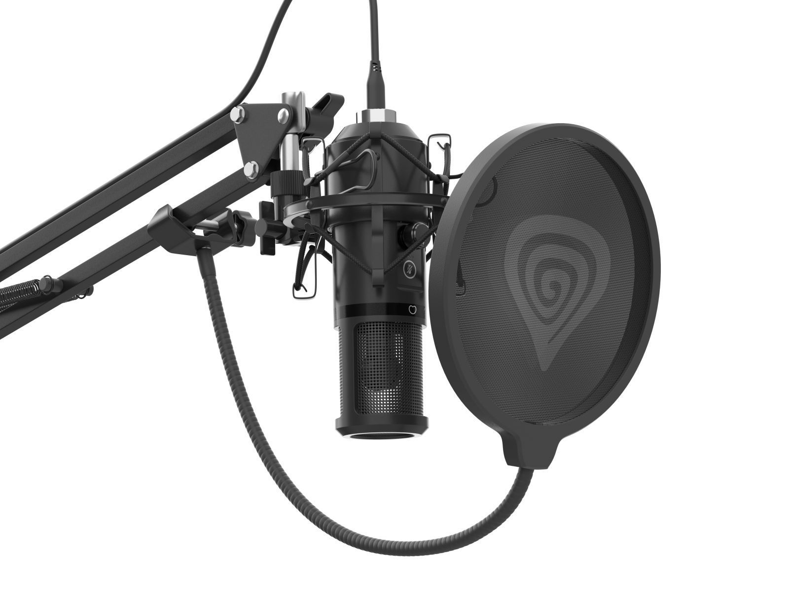 natec Genesis Radium 400 G2, Studio-Mikrofon, -29 dB, 20 - 20000 Hz, 24 ...