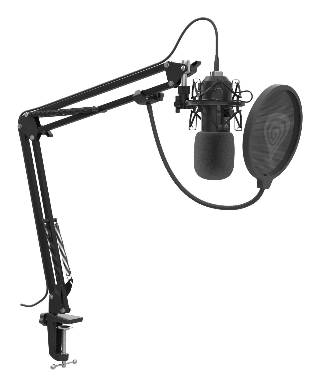 natec Genesis Radium 400 G2, Studio-Mikrofon, -29 dB, 20 - 20000 Hz, 24 ...