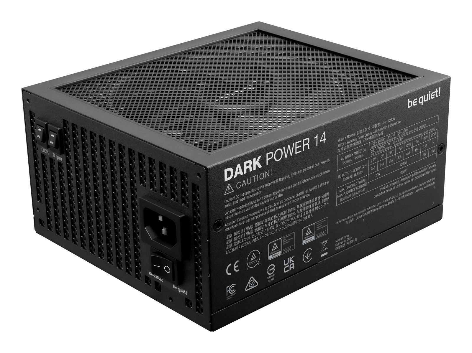 Netzteil 1200W DARK POWER 14 be quie be quiet! kaufen bei Hood.de ...