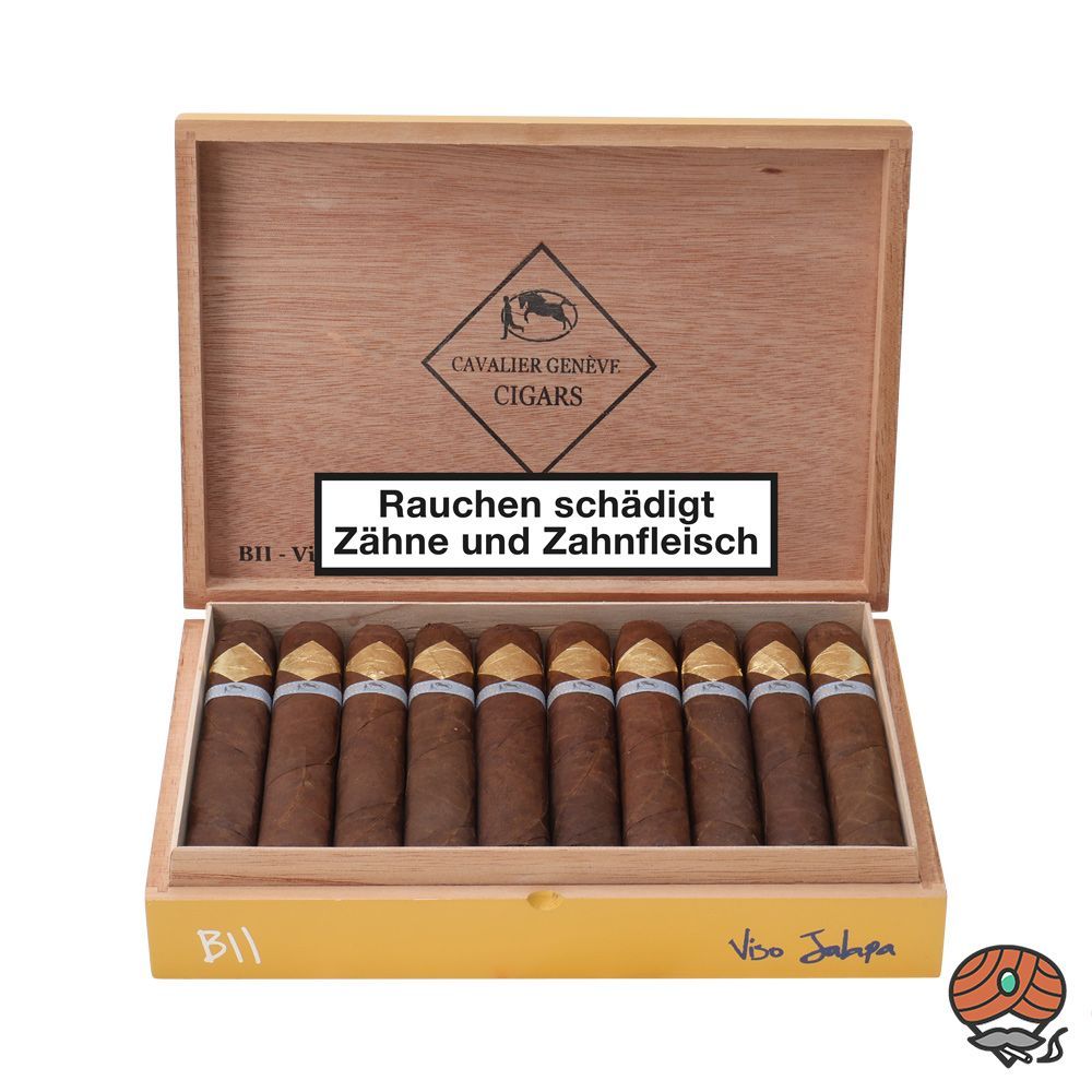Cavalier Genève BII Viso Jalapa Toro Zigarren 20er Kiste aus Honduras ...