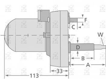 Wischermotor, Scheibenwischermotor für Case IH, IHC, 433 - 833, neu ...
