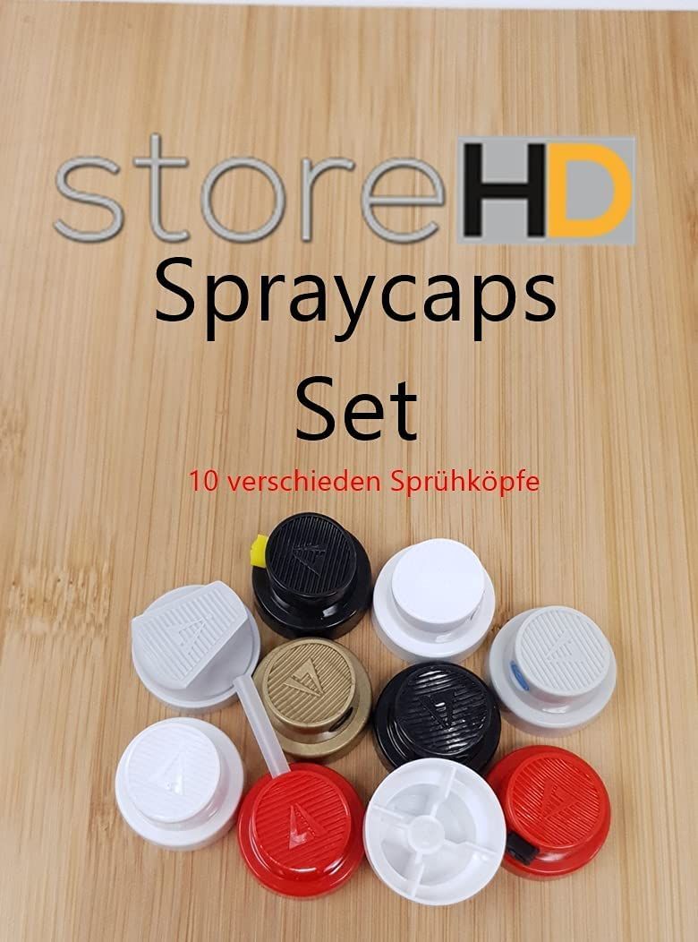 Montana Black Sprühdosen beliebtes 12er Set + Ersatzsprühköpfe ...