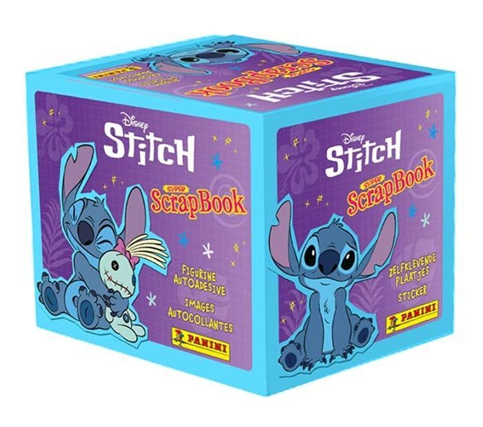 Panini Disney Stitch Super ScrapBook Stickerkollektion – BOX ...