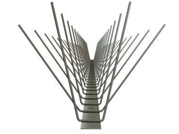 Taubenspikes 4-reihig auf V2A-Leiste kaufen bei Hood.de