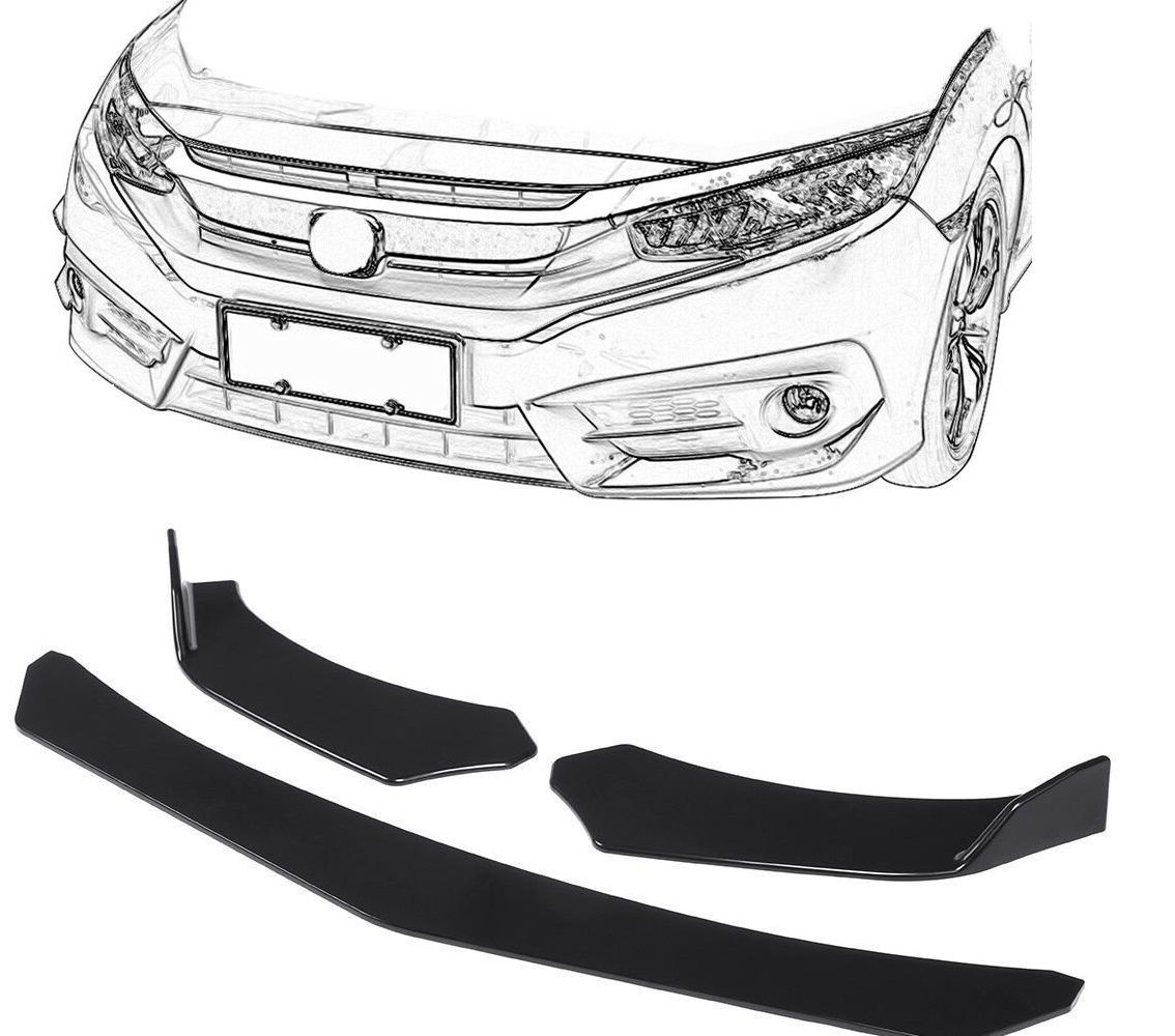 Frontspoiler frontsplitter vorne spoiler schwert lippe V Flap für Ford ...