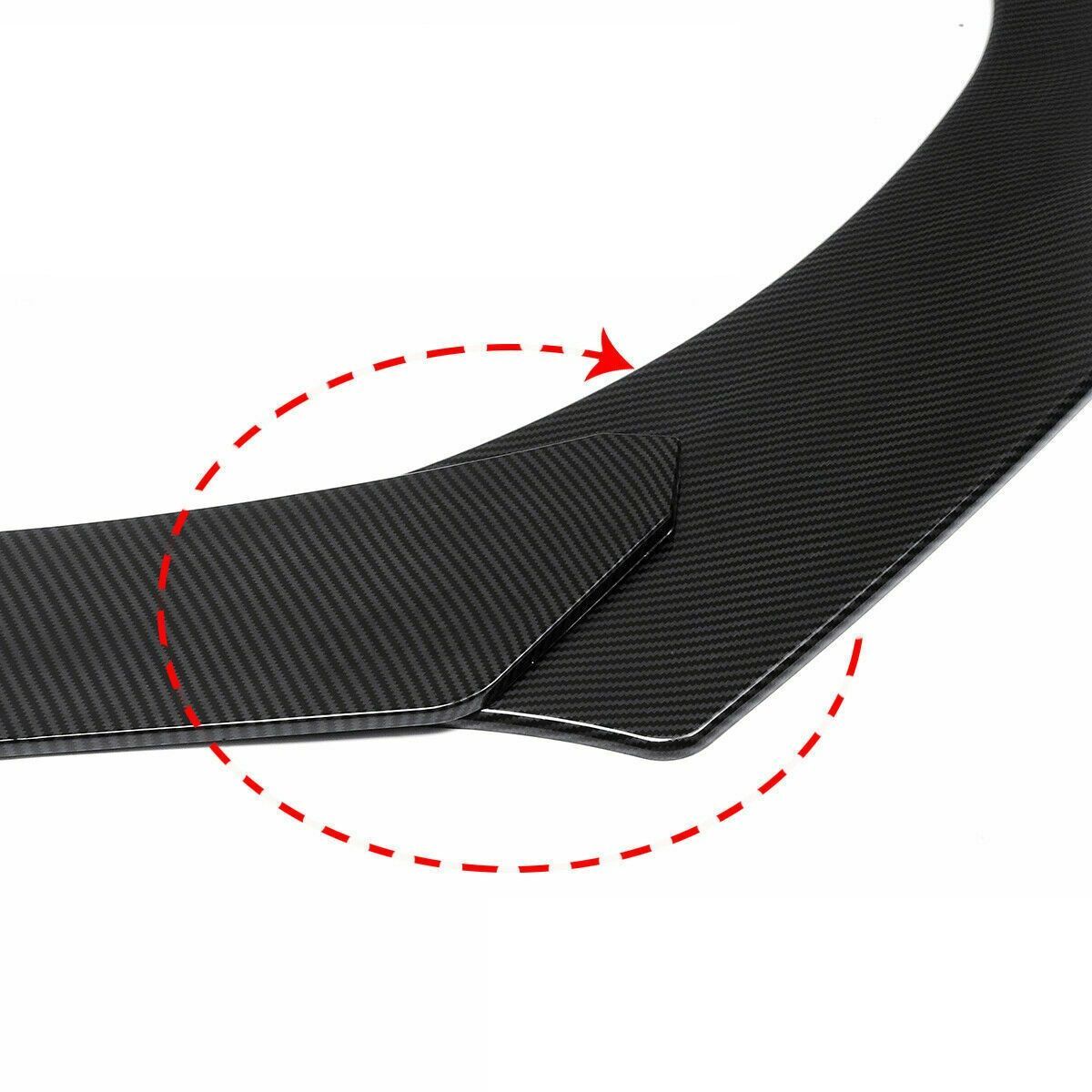 CARBON paint Frontspoiler front splitter für Toyota RAV 4 II diffusor ...